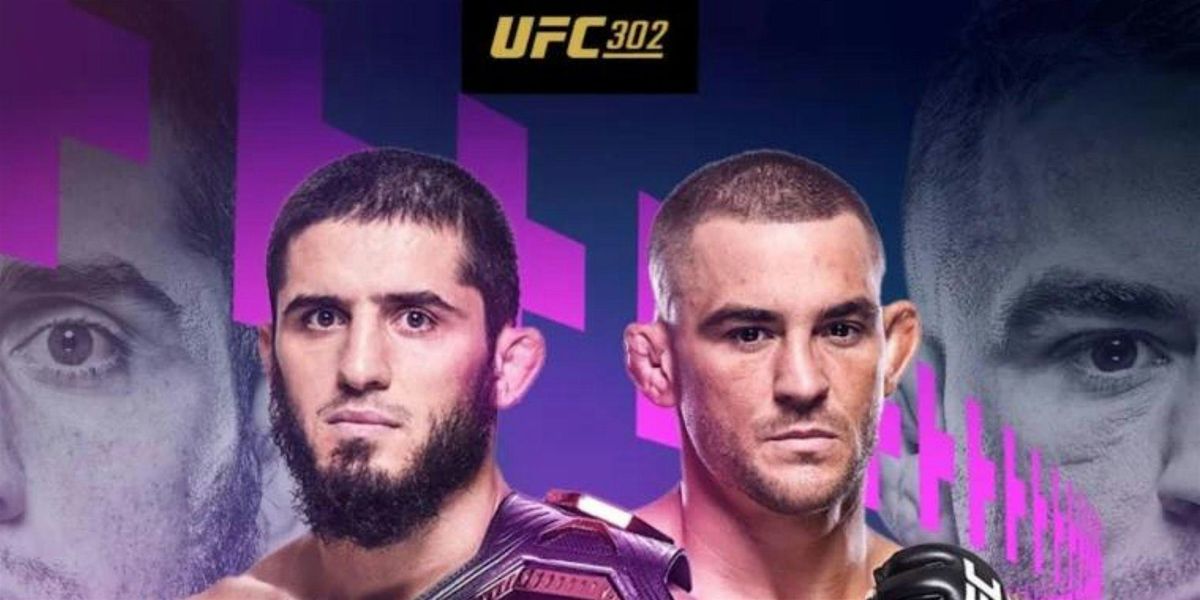 Makhachev vs Poirier | Fight Night UFC 302, Madd Hatter Hoboken, 1 June ...
