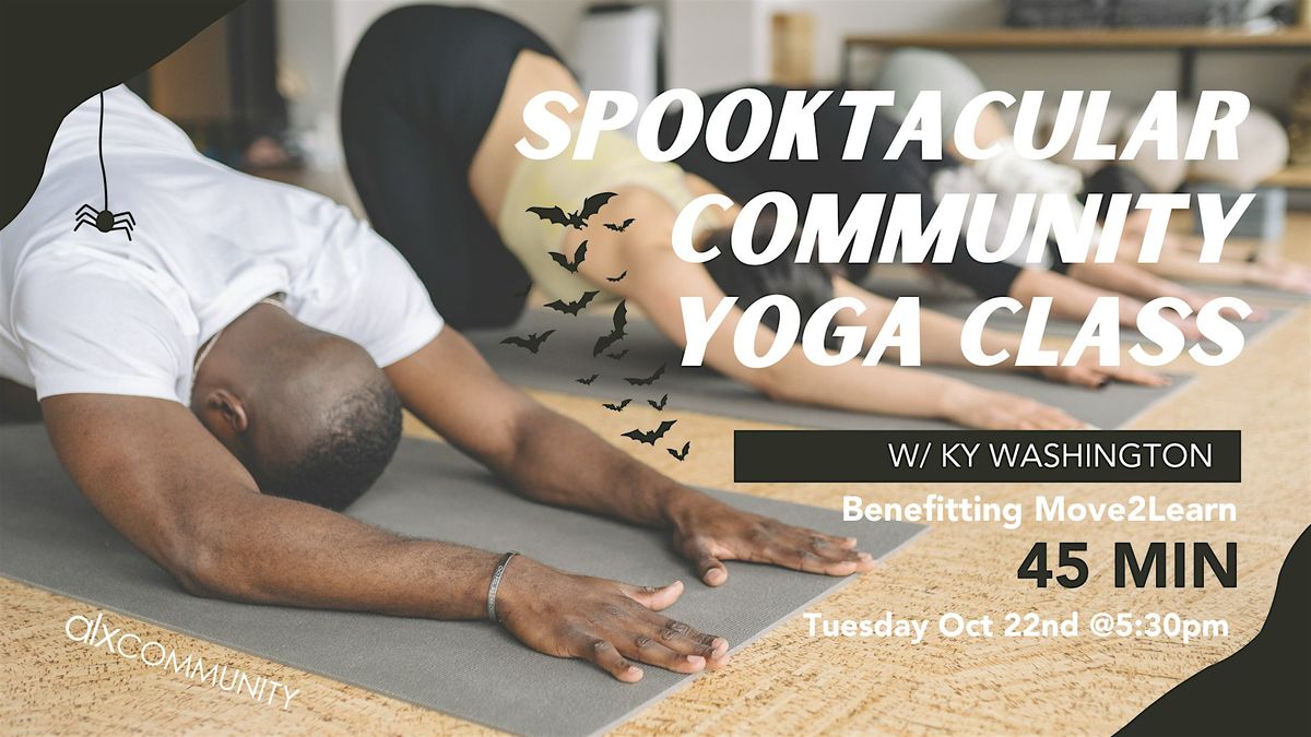 Spooktacular Moonlit Community Yoga, Above ALX Community, Alexandria ...