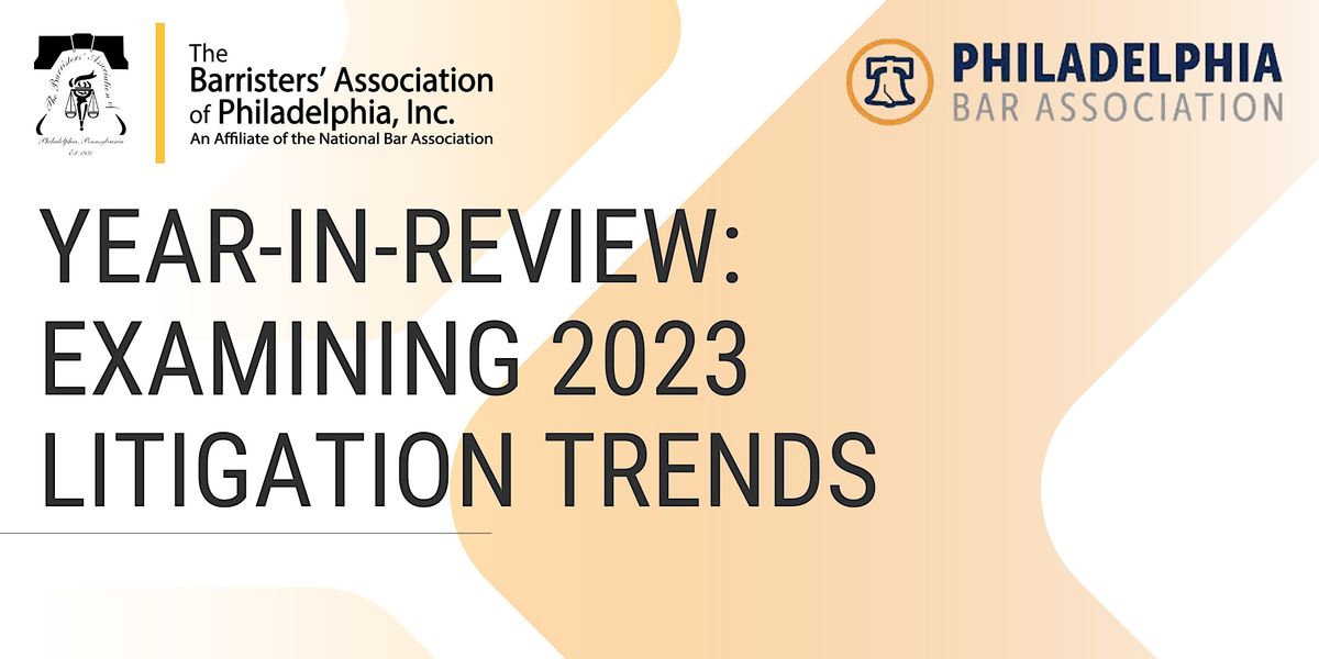 Year in Review: Examining 2023 Litigation Trends, Faegre Drinker Biddle ...