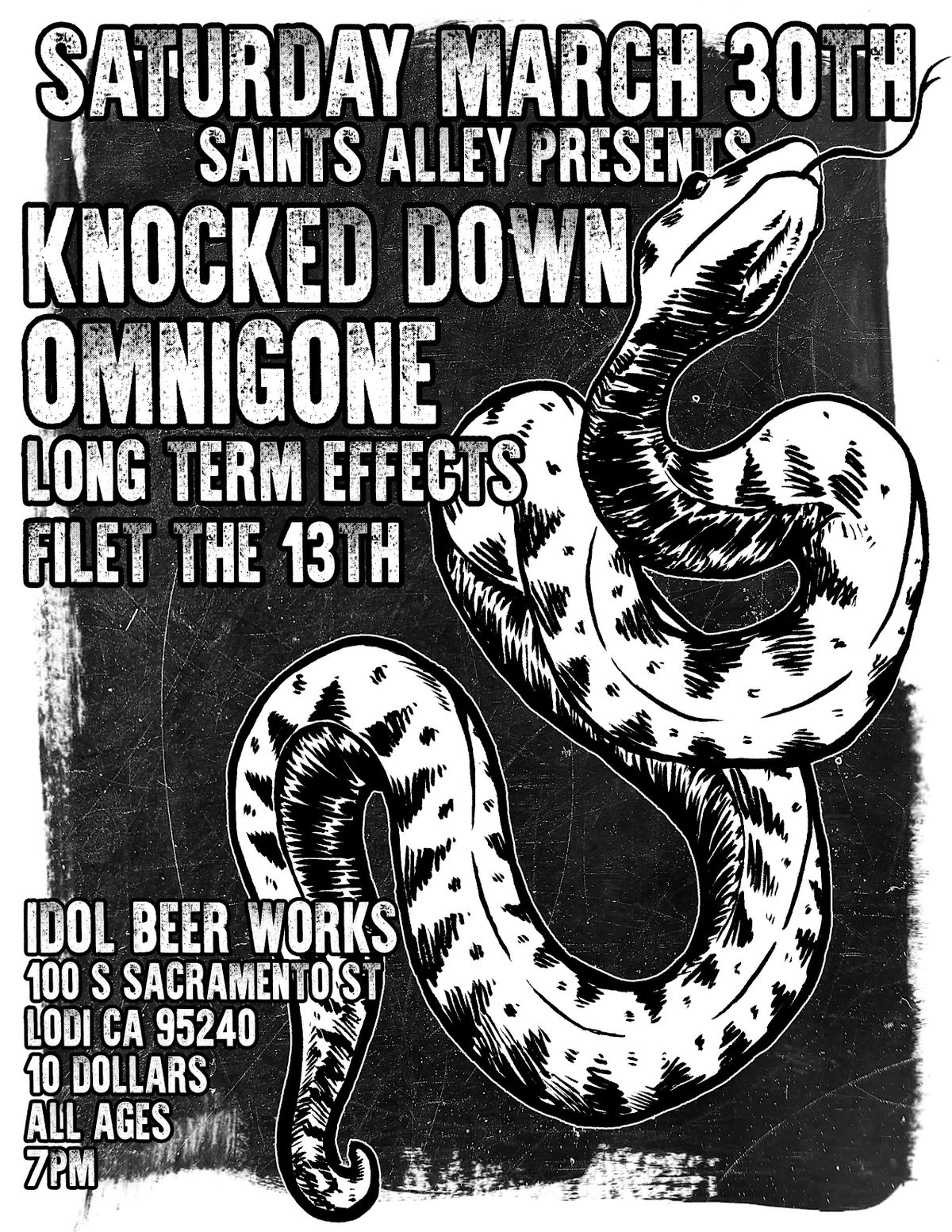 Knocked Down, Omnigone, Long Term Effects, & Filet the 13th, Idol Beer ...