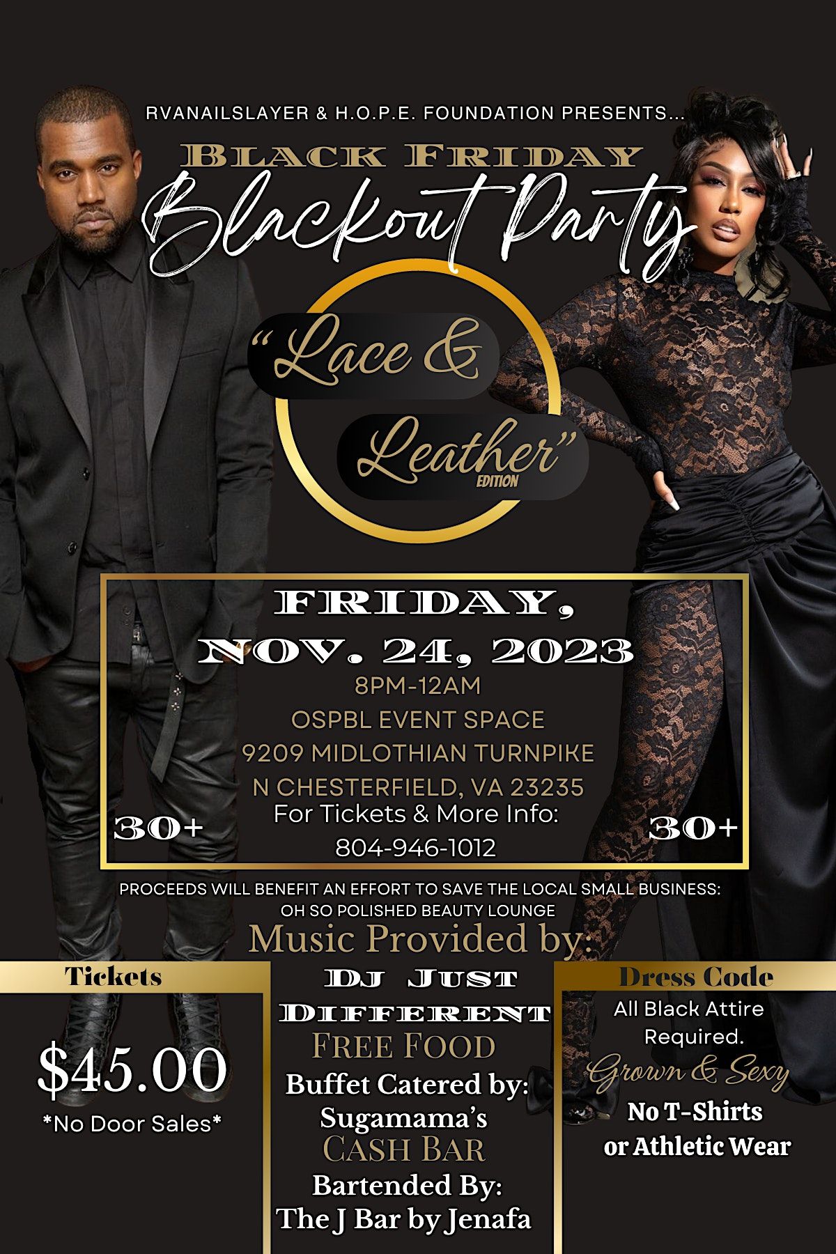 Black Friday Blackout Party, Oh So Polished Beauty Lounge, Bon Air, 24 ...