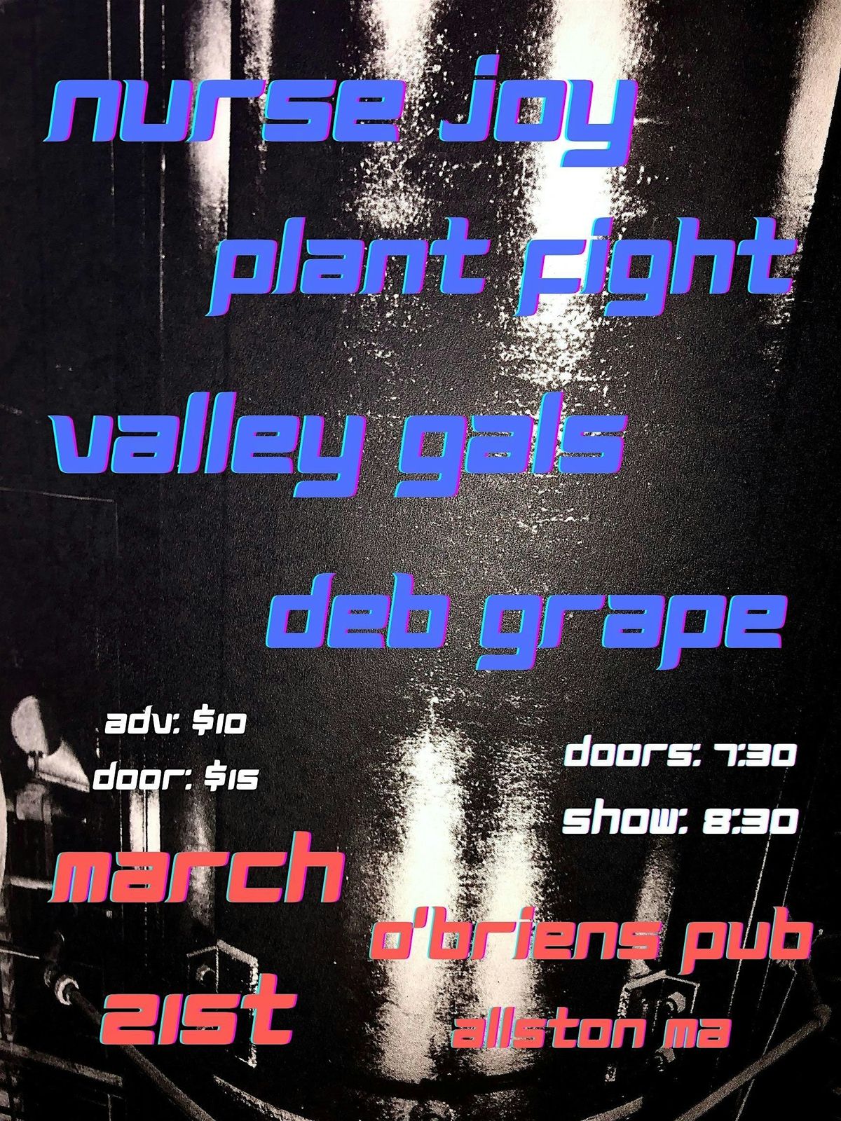 Valley Gals / Plant Fight / Deb Grapes / Nurse Joy, O'Brien's Pub ...
