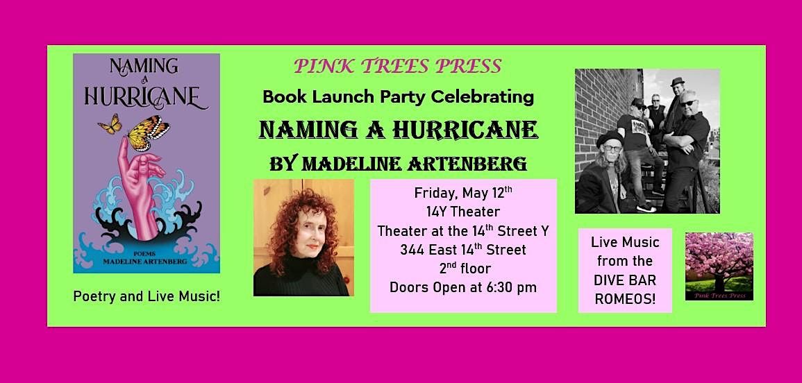 PINK TREES PRESS book launch for NAMING a HURRICANE by MADELINE ...