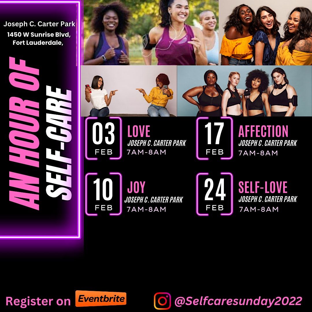 An Hour of Self-Care, Joseph C. Carter Park, Fort Lauderdale, 3 ...