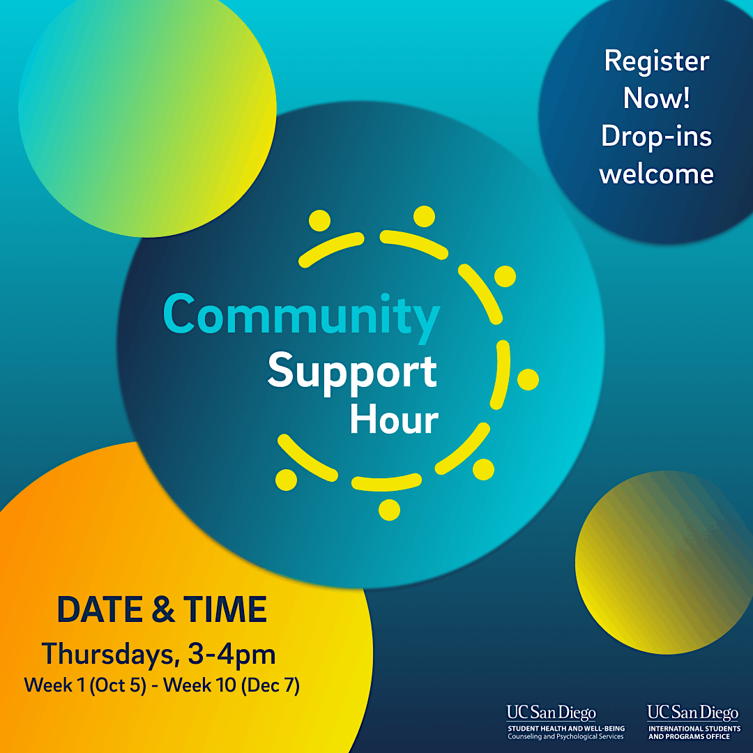 Community Support Hour, 30 November 2023 | AllEvents.in