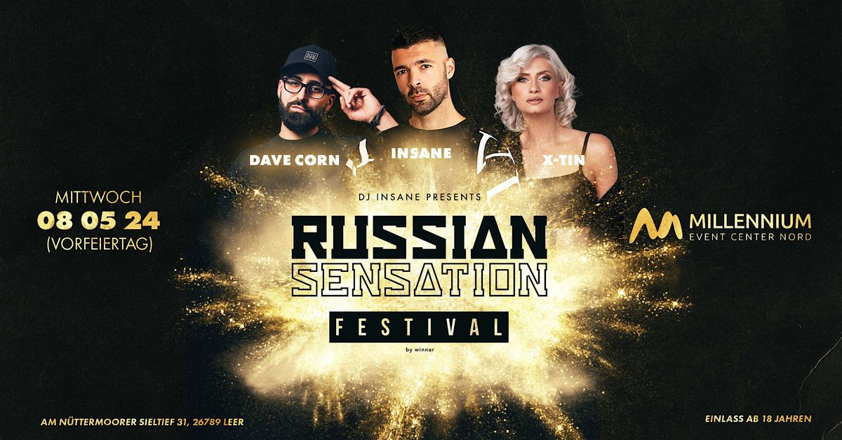 Russian Sensation Festival - Leer #2, Millennium Event Center Nord ...