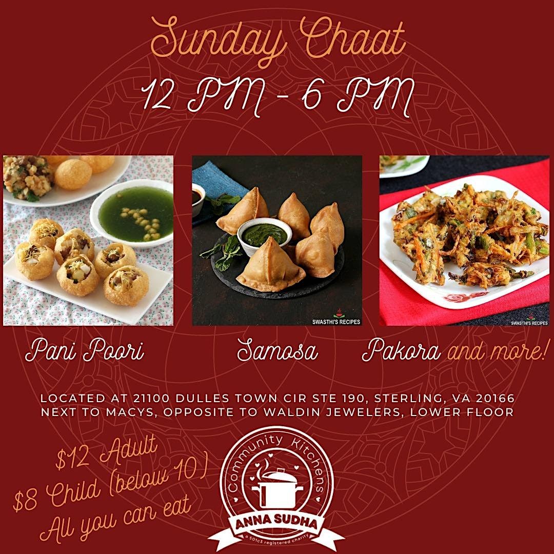 Sunday All You Can Eat Buffet, Anna Sudha Community Kitchens, Dulles ...