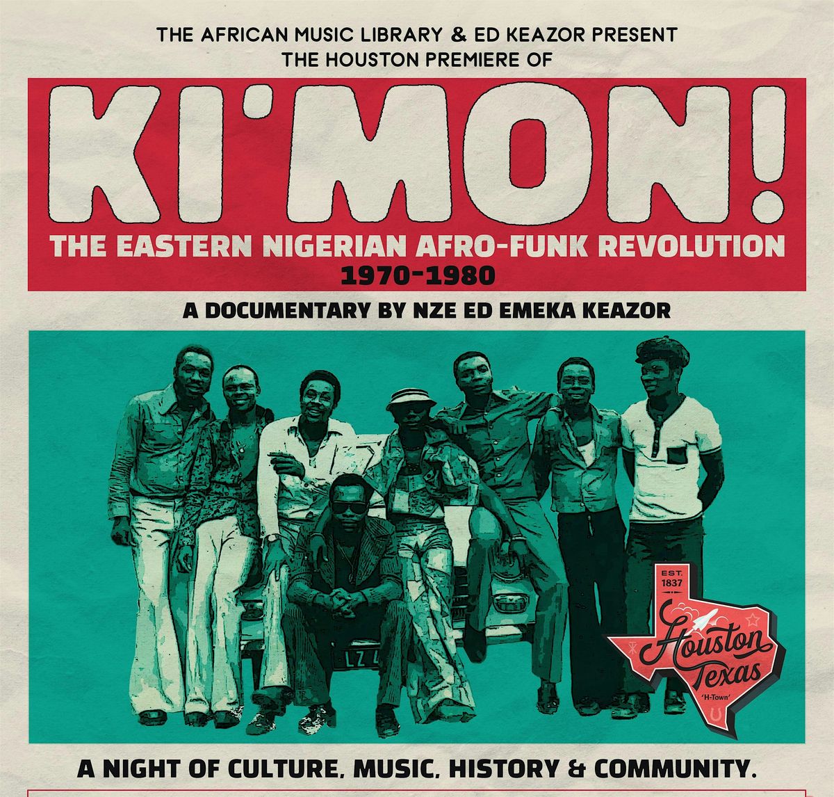 Houston Screening - Kimon!: The Eastern Nigerian Afro-Funk Revolution ...
