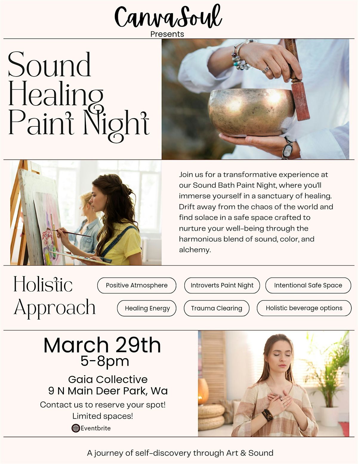 Holistic Paint Night, Gaia Collective, Deer Park, 29 March 2024 | AllEvents