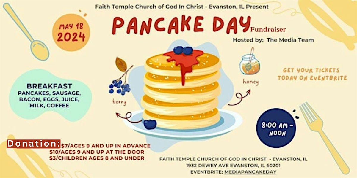 Pancake Day, Faith Temple Church Of God In Christ, Evanston, 18 May ...