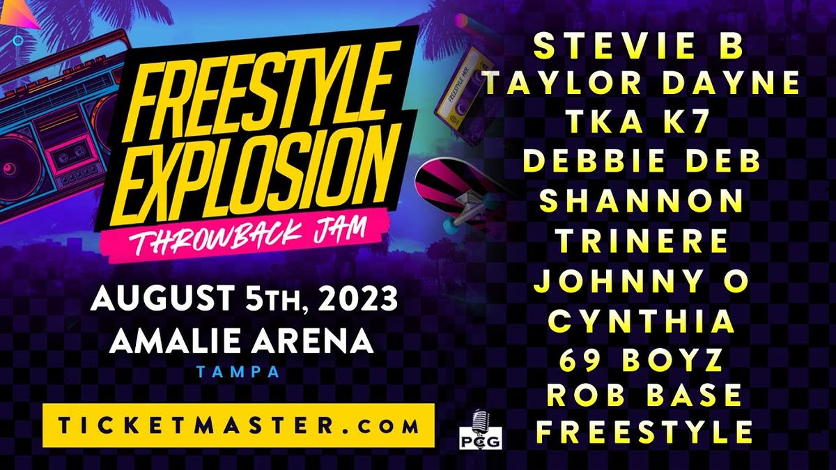 Freestyle Explosion Throwback Jam, Amalie Arena, Tampa, 10 May 2024 ...