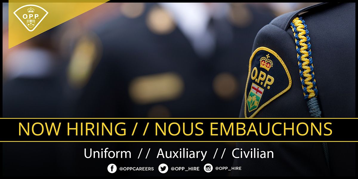 Constable Information Session - East Region Headquarters, OPP East ...