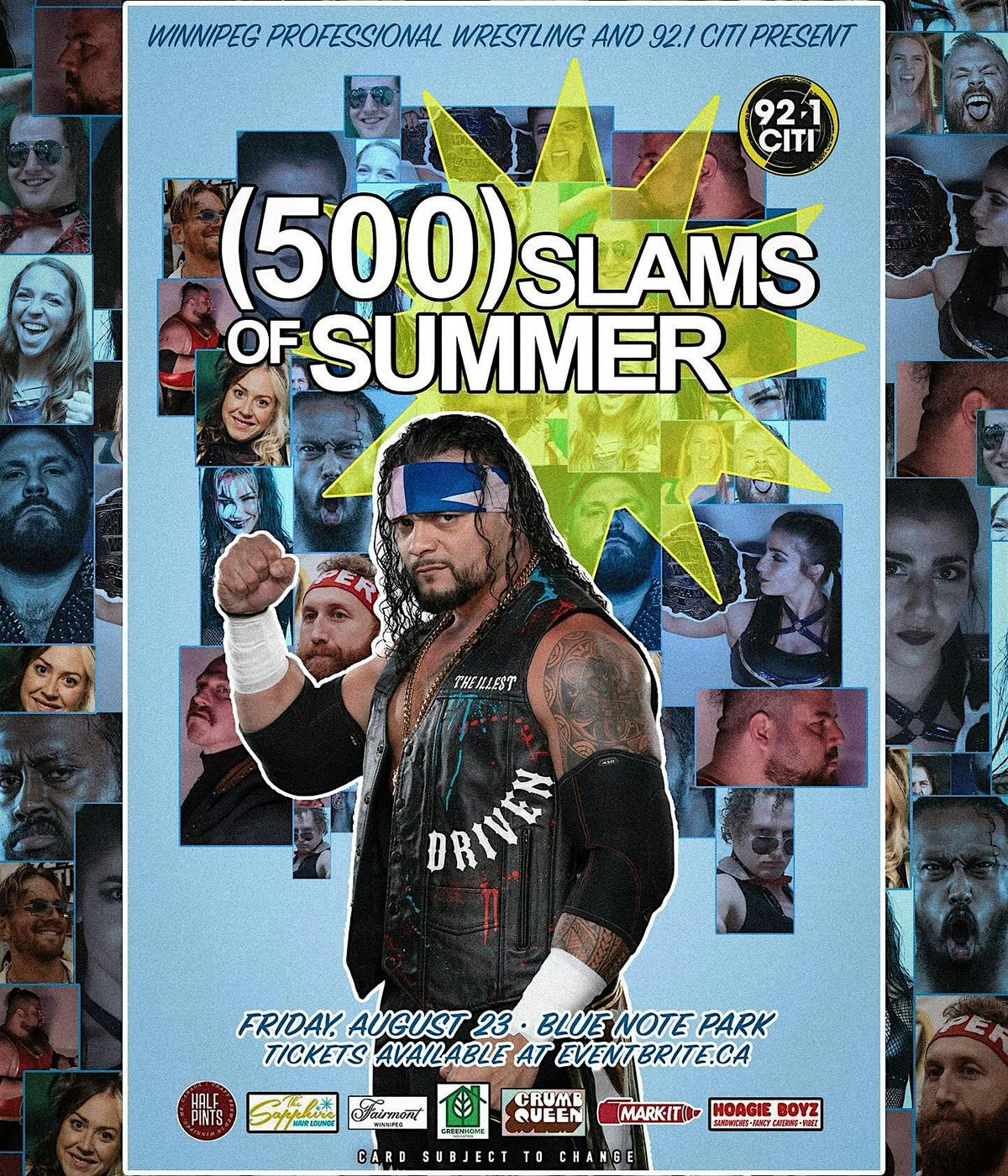 WPW (500) SLAMS OF SUMMER, Blue Note Park, Winnipeg, 23 August 2024 ...