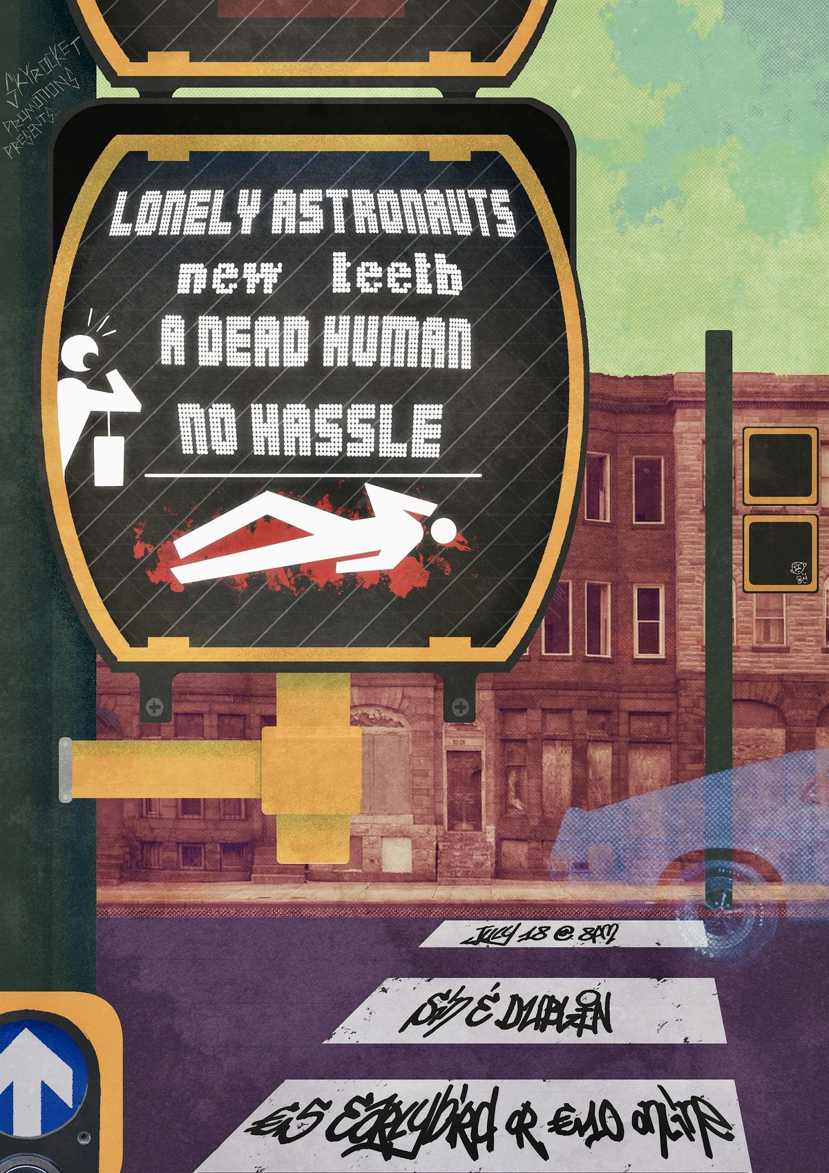 Lonely Astronauts - new teeth - A Dead Human - No Hassle, Sin é Dublin ...