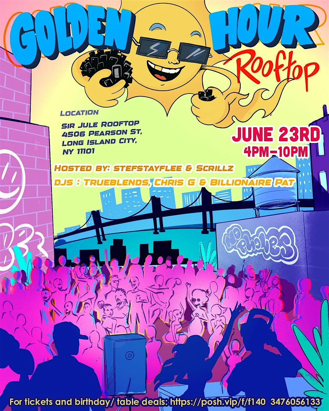 The Golden Hour Rooftop Series, Sir Jules Rooftop, Queens, 23 June 2024 ...