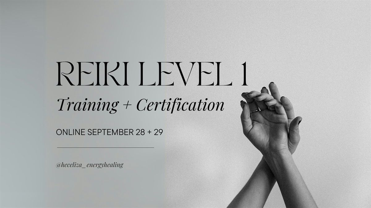 Reiki Level 1 Training + Certification [online], New York, 10 August to ...