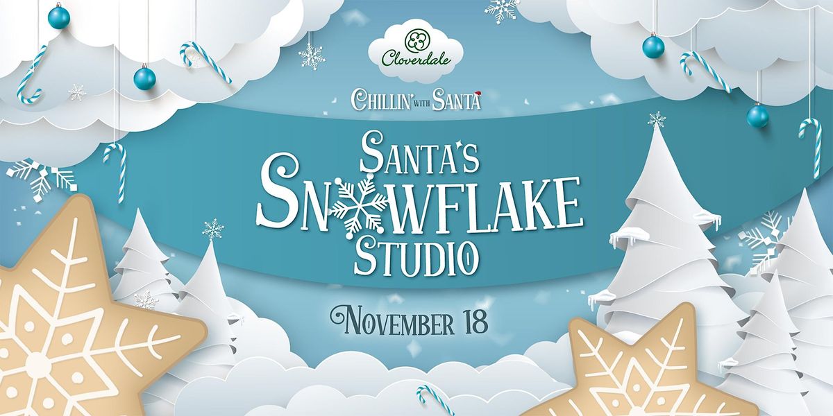 Santa’s Snowflake Studio, Cloverdale Mall, Toronto, 18 November 2023 ...