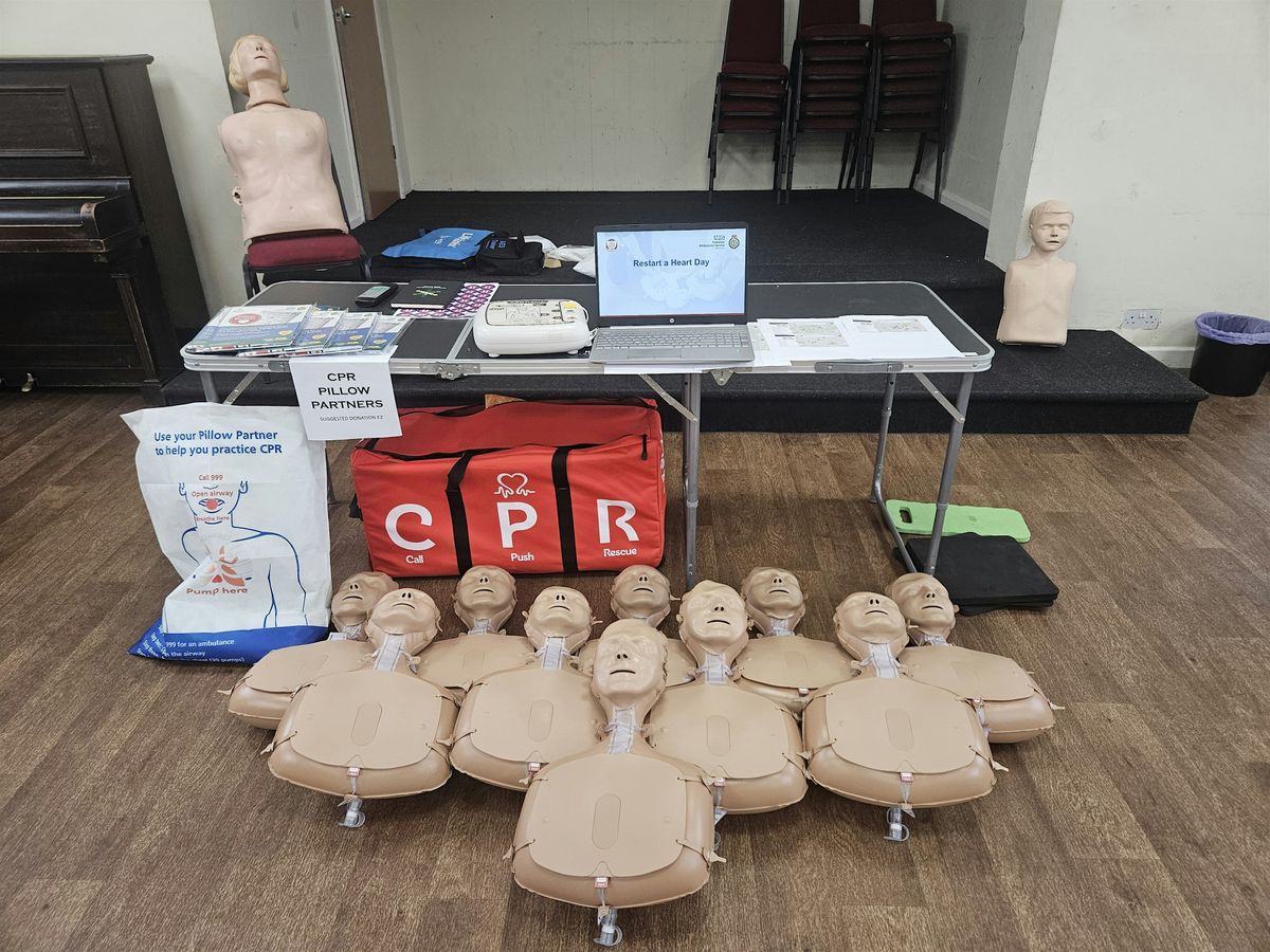 CPR & Defibrillator Familiarisation, Woodhouse Community Center ...