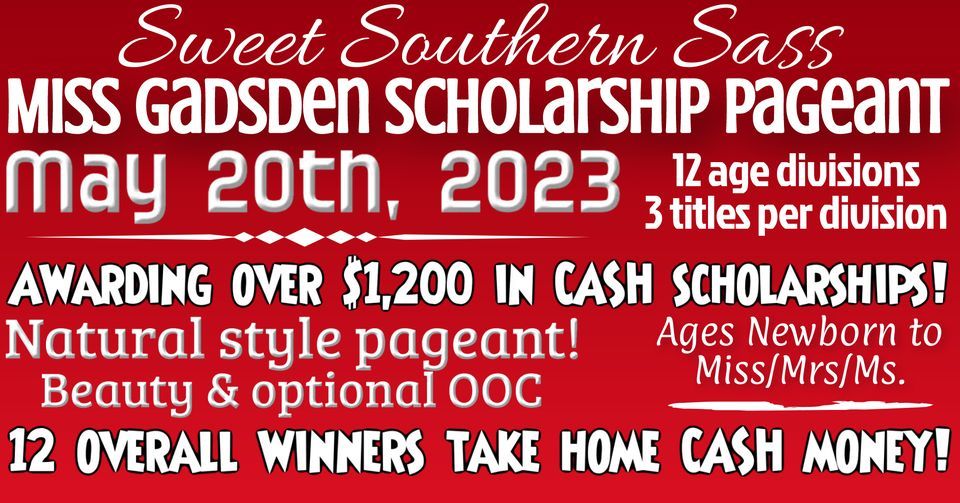 Miss Gadsden 2023 by Sweet Southern Sass Pageants, The Venue at Coosa ...