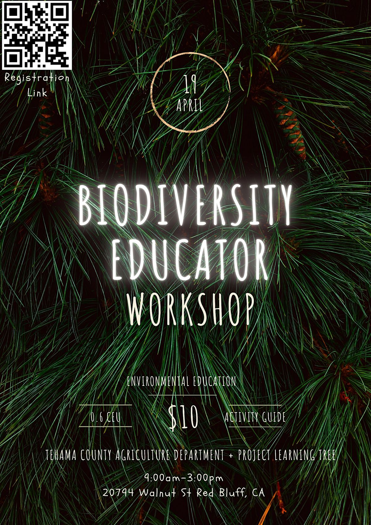 Biodiversity Themed Educator Workshop 20794 Walnut St Red Bluff 19