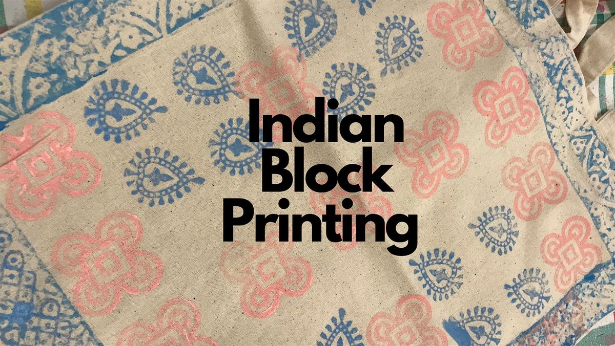 Indian Block Printing - Southwell Library - Adult Learning, Southwell ...