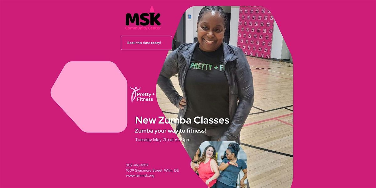 Zumba Pop Up, MSK Community Center, Wilmington, 7 May 2024 | AllEvents.in
