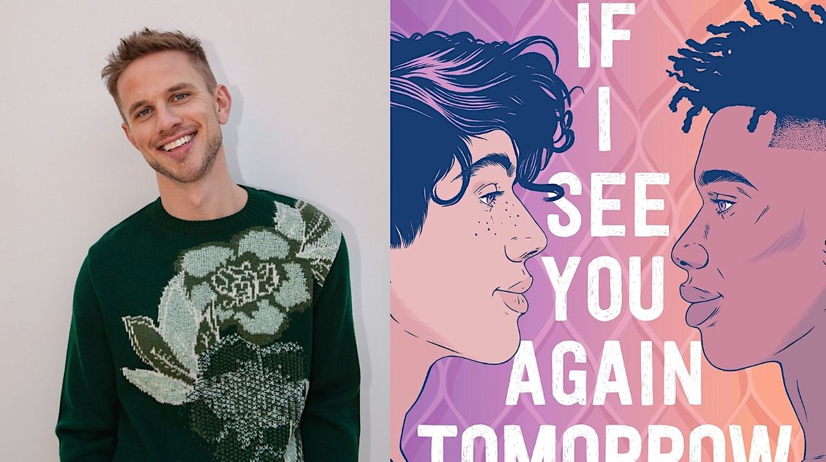 Author Robbie Couch with Adam Silvera on, Fabulosa Books, San Francisco ...