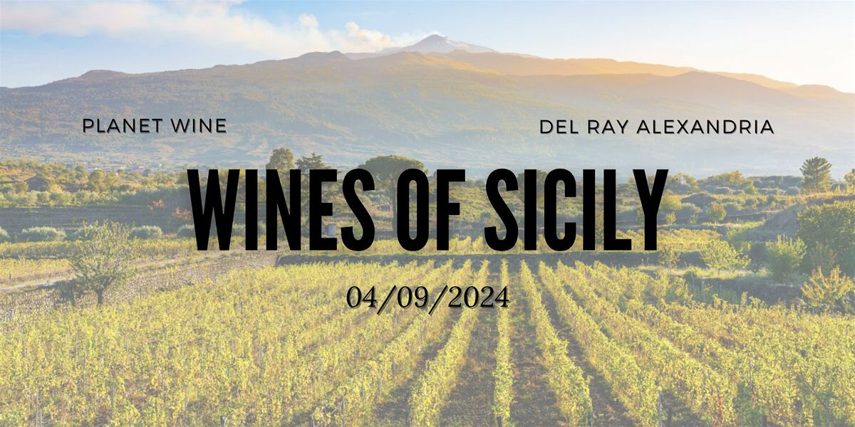 Planet Wine Class - Wines of Sicily, Planet Wine, Alexandria, 9 April ...