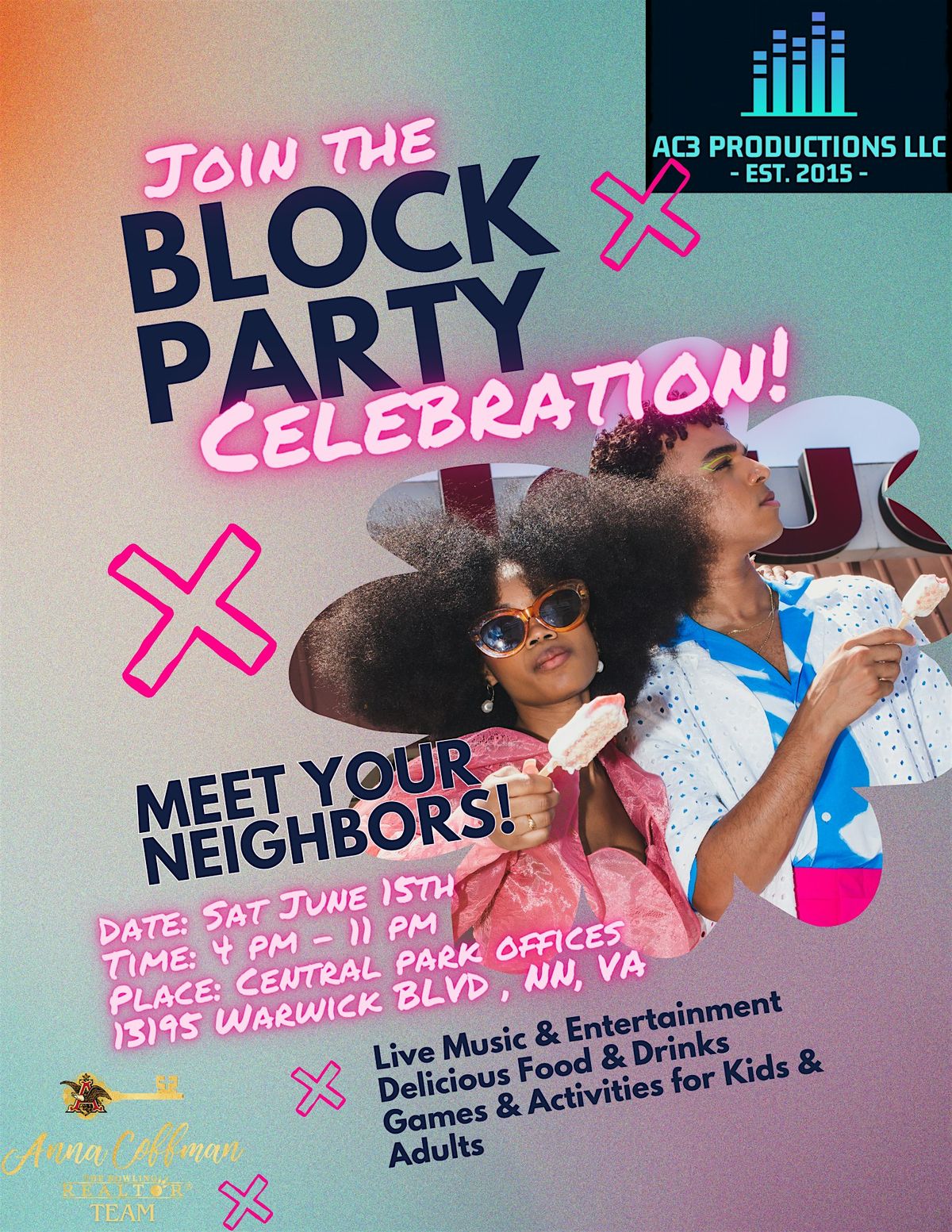 Block Party Celebration , Central Park Offices ~ 13195 Warwick Blvd ...