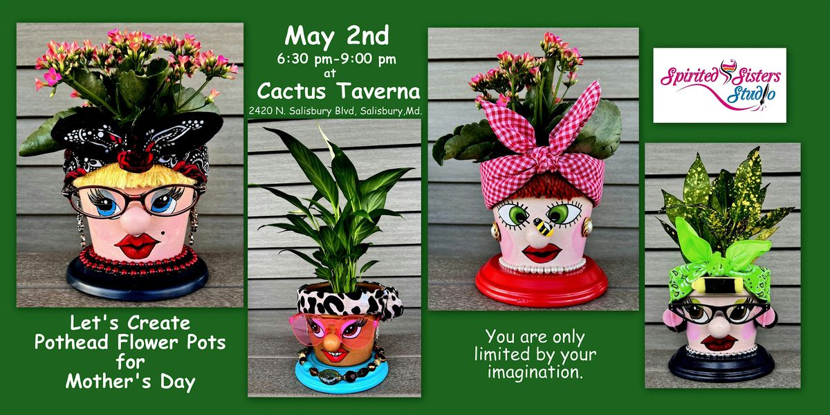 Let’s Create Pothead Flower Pots for Mom or a Home for Your Favorite ...