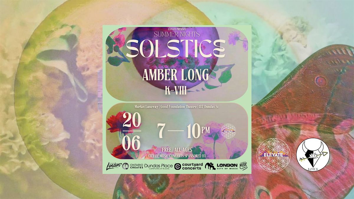 Summer Nights: Solstice | City of Music Concerts, Market Lane, London ...