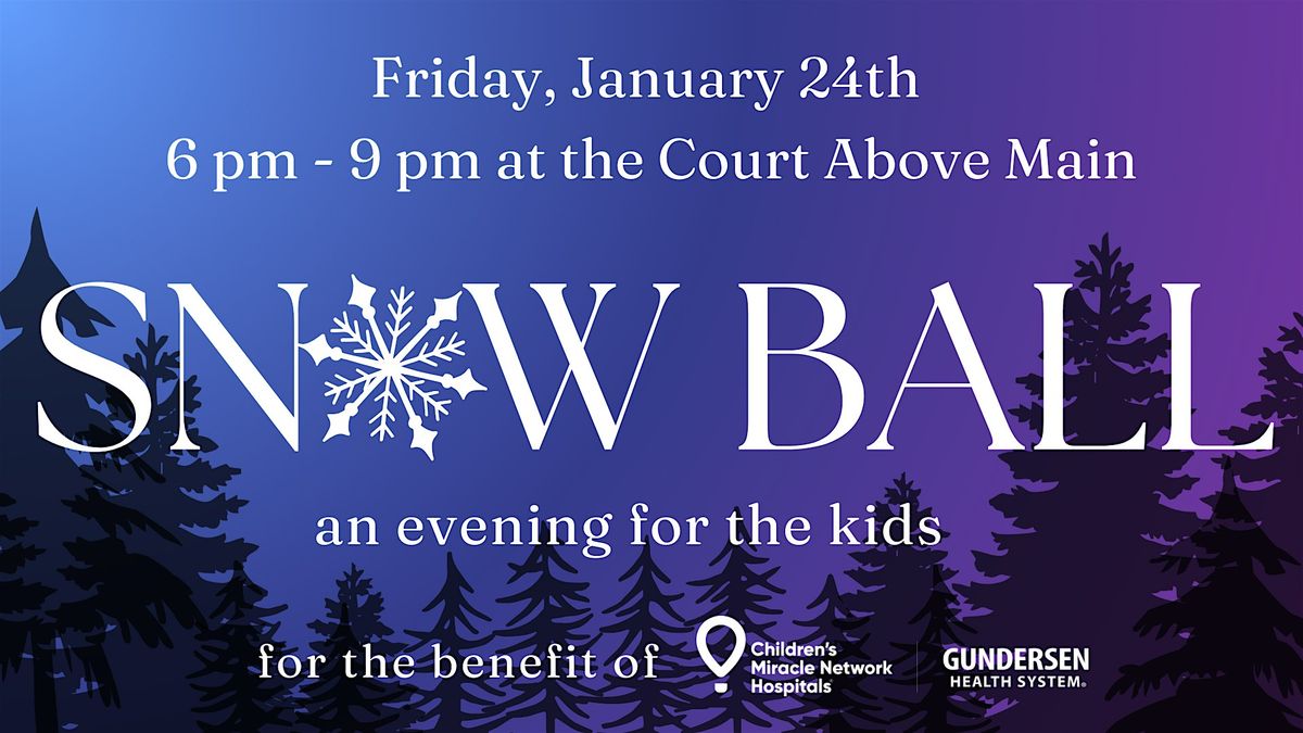 Snow Ball 2025, The Court Above Main, Main Street, La Crosse, WI, USA ...