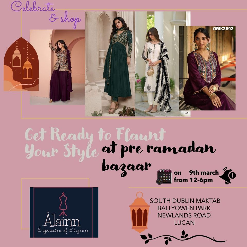pre ramadan bazaar, Dublin, Ireland K78T4C2, 9 March 2024 | AllEvents