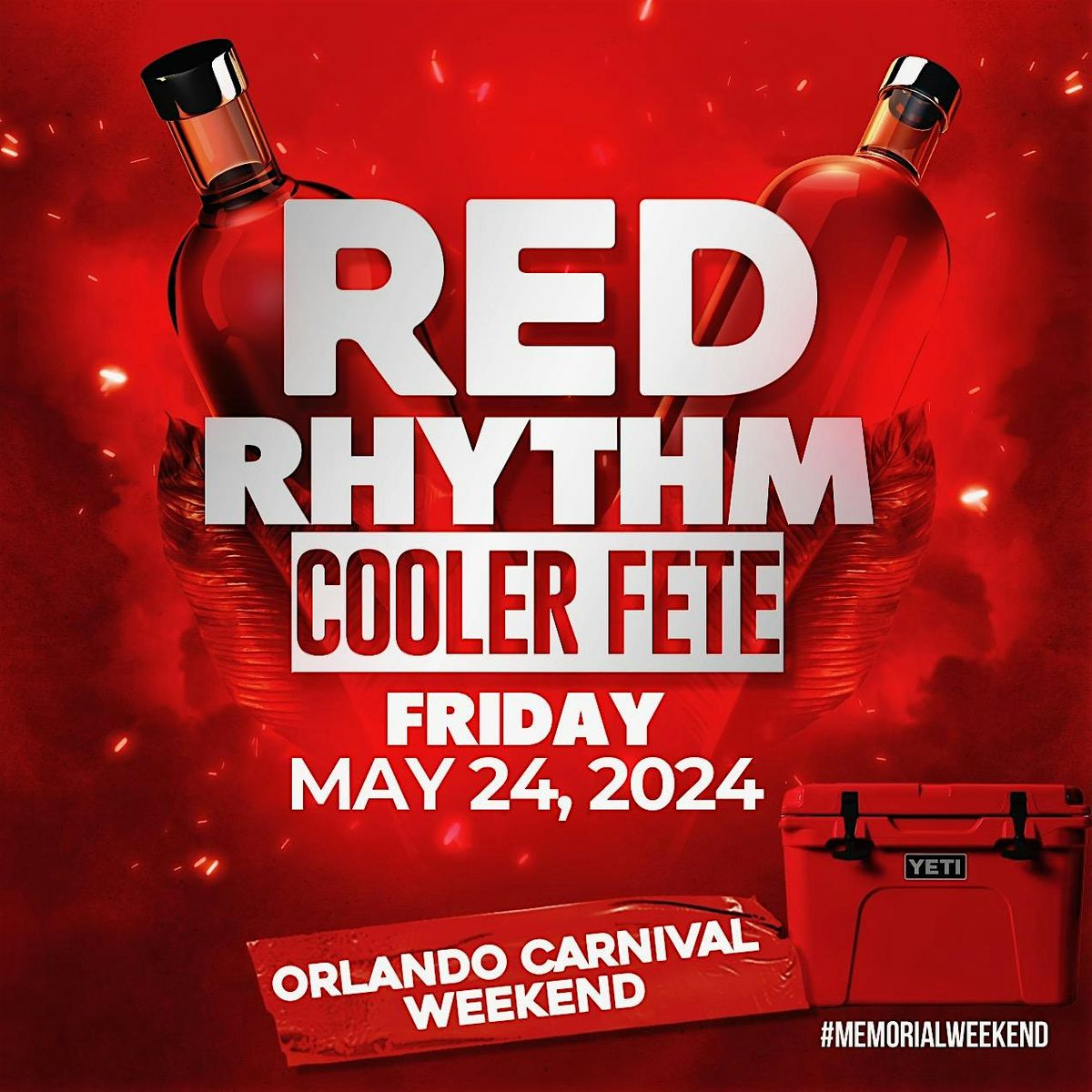 RED RHYTHM COOLER FETE, 651 John Young Pkwy, Orlando, 24 May to 25 May ...