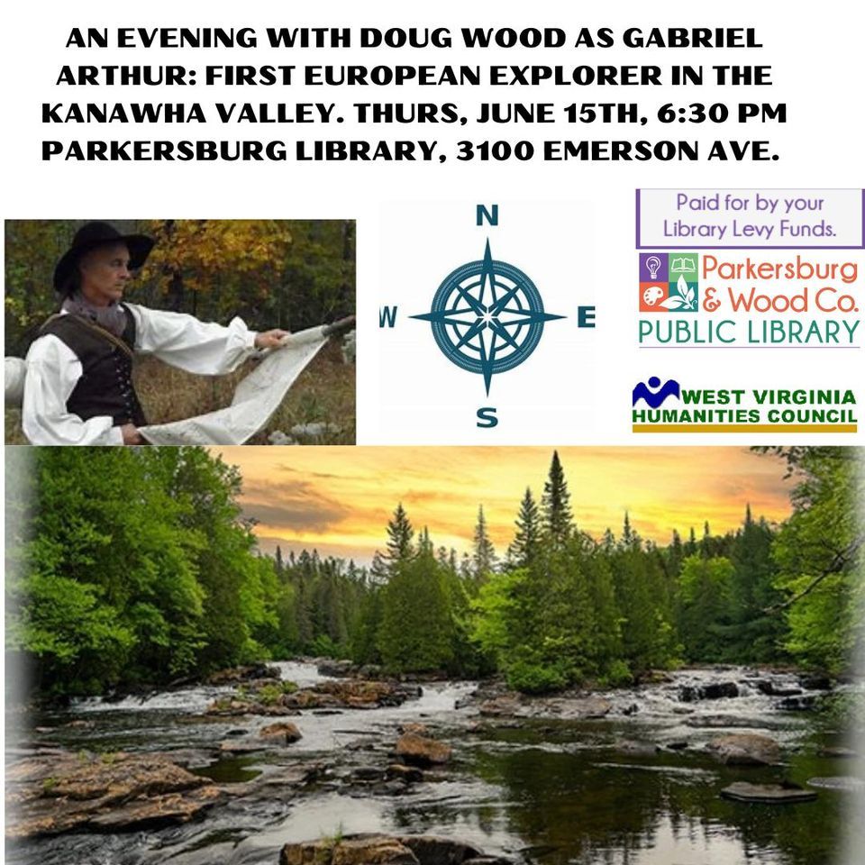 HISTORY ALIVE! An Evening With Gabriel Arthur, 3100 Emerson Ave ...