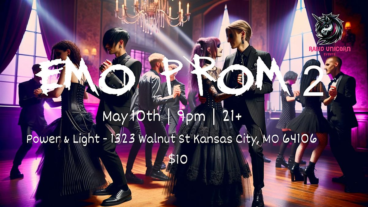 Emo Prom 2 - TICKET IS ON CHEDDAR UP, 1323 Walnut St, Kansas City, 10 ...