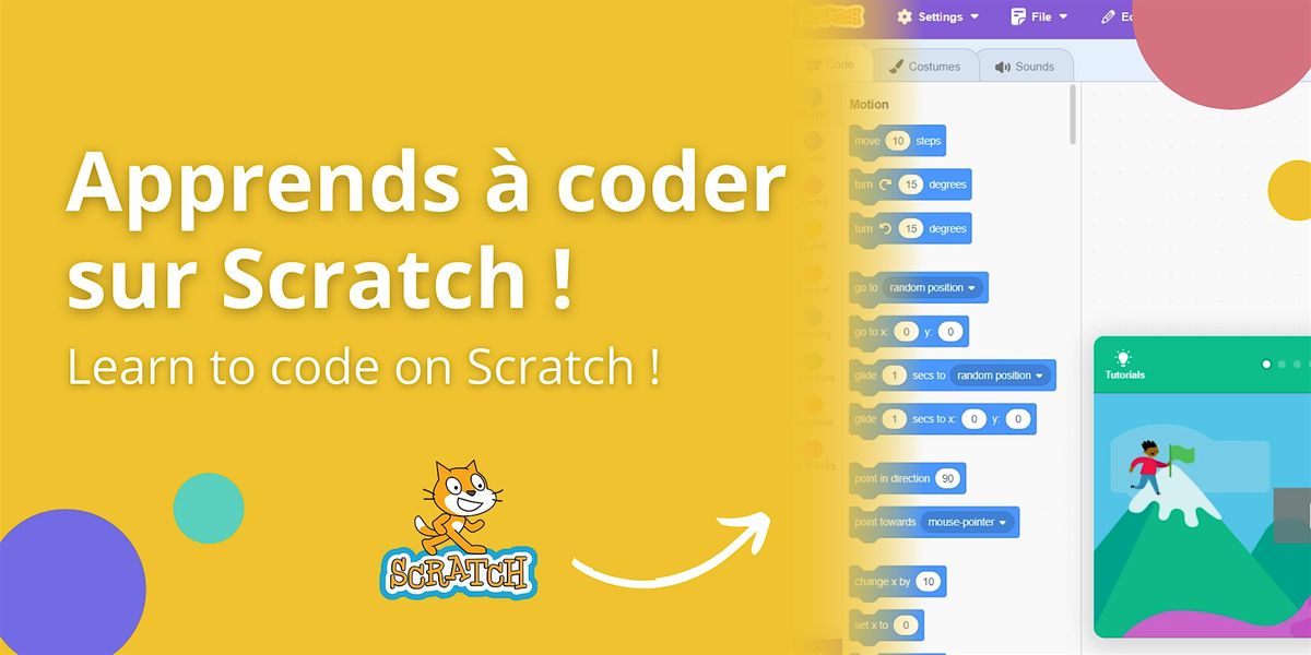 Apprends à coder sur Scratch - Learn to code on Scratch - EN/FR, 279 Rue Sherbrooke O #409 ...