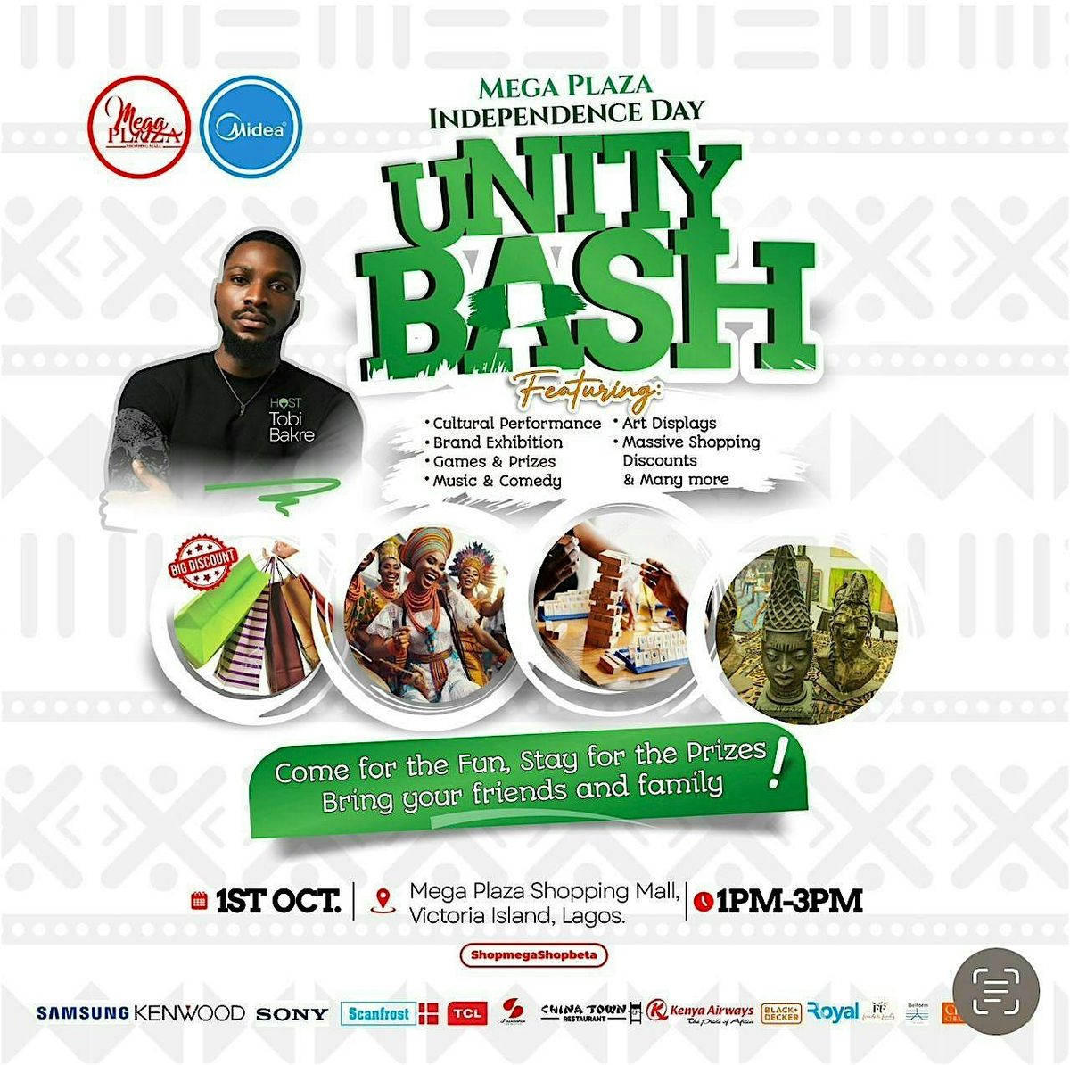 Mega Plaza Independence Unity Bash, Mega Plaza, Lagos, 1 October 2024 ...