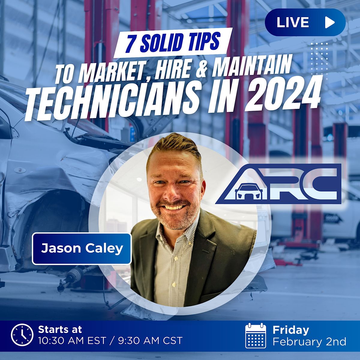 Webinar - 7 Solid Tips to Market, Hire & Maintain Technicians in 2024 ...
