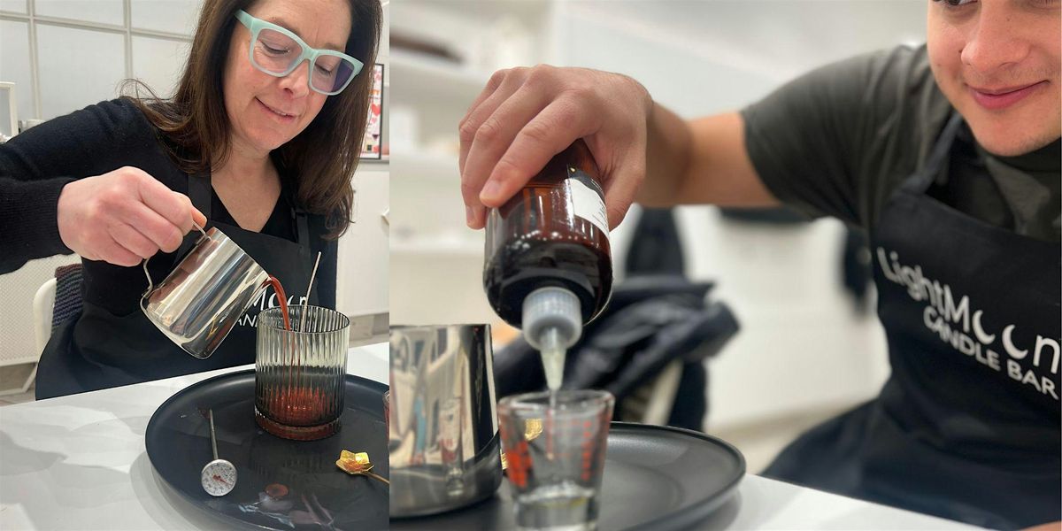 CANDLE MAKING WORKSHOP: BORN TO BE LUCKY POUR AND DESIGN YOUR OWN ...