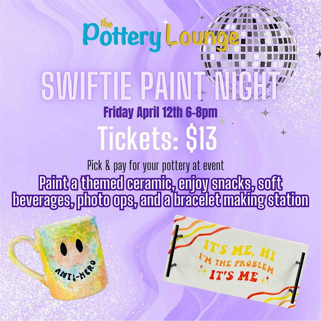 Swifties Paint Night, 312 N Alpine Rd suite 104, Rockford, 12 April ...