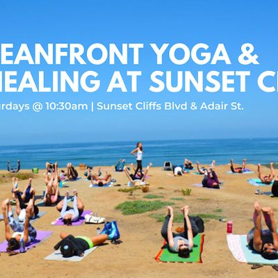 Oceanfront Yoga & Sound Healing at Sunset Cliffs, Sunset Cliffs Park ...