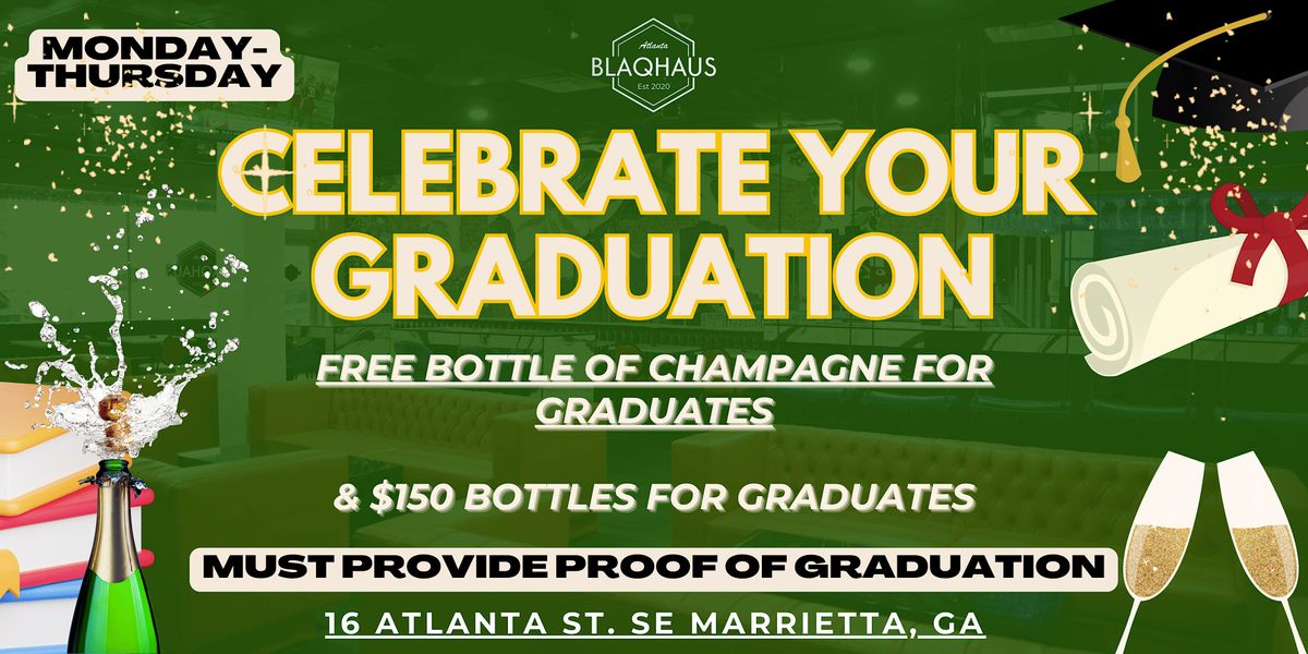 Celebrate your graduation! Free bottle of Champagne for graduates ...