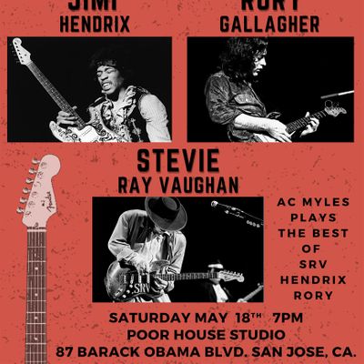 Stratocaster Masters - Stevie Ray Vaughan, Jimi Hendrix, Rory Gallagher ...
