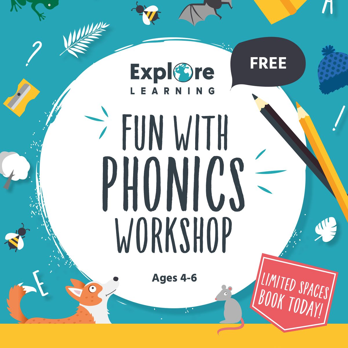 Swindon Badbury Park Library Fun with Phonics free workshop ages 4-6 ...