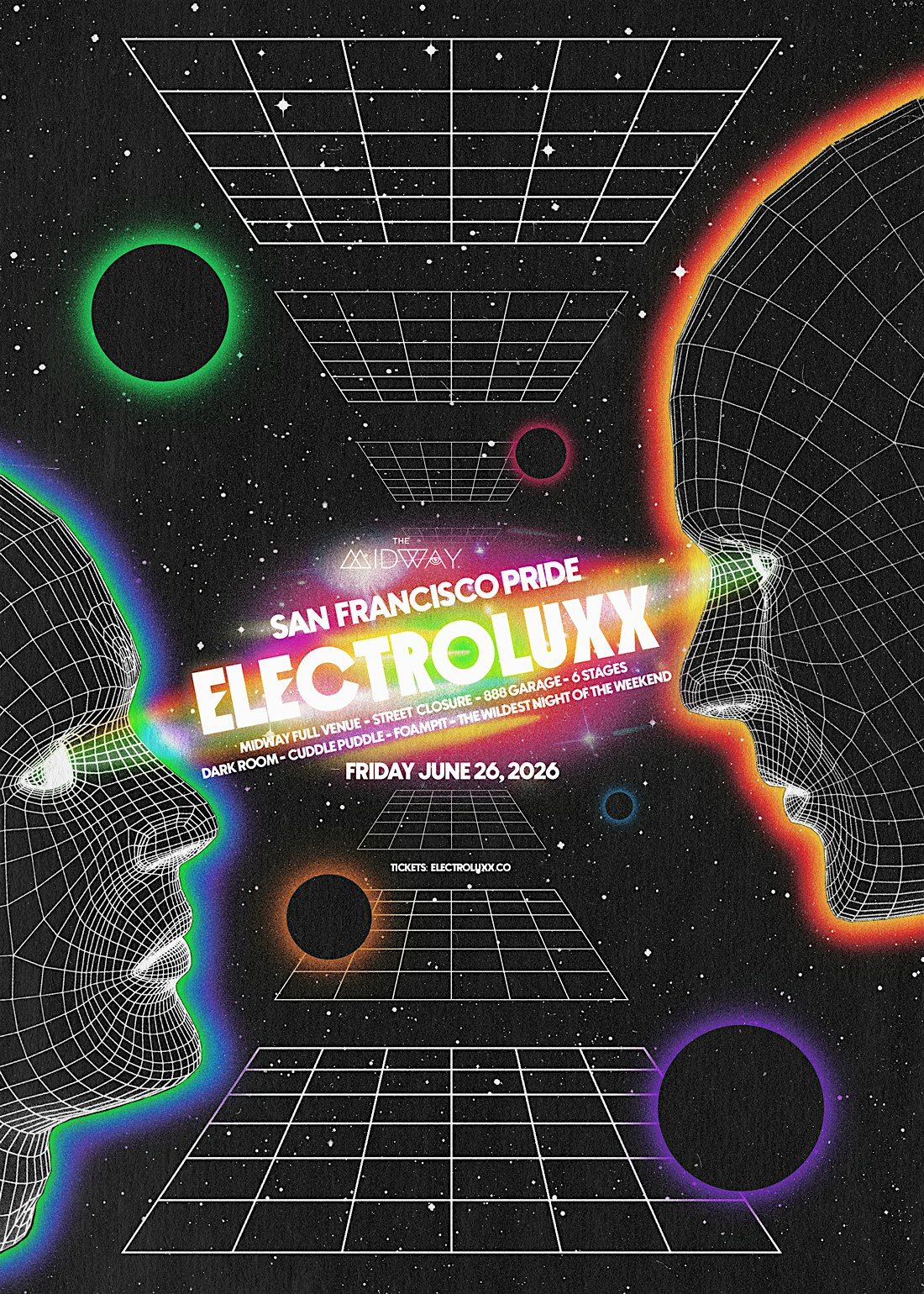 Electroluxx Pride 2026 @ The Midway, The Midway, San Francisco, 26 June ...