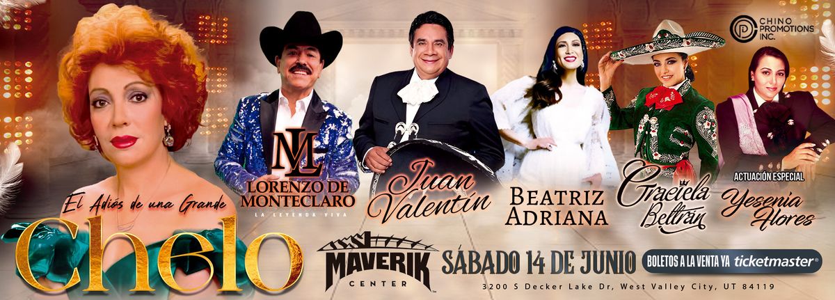 Chelo - El Adios de Una Grande at Golden 1 Center, Golden 1 Center ...