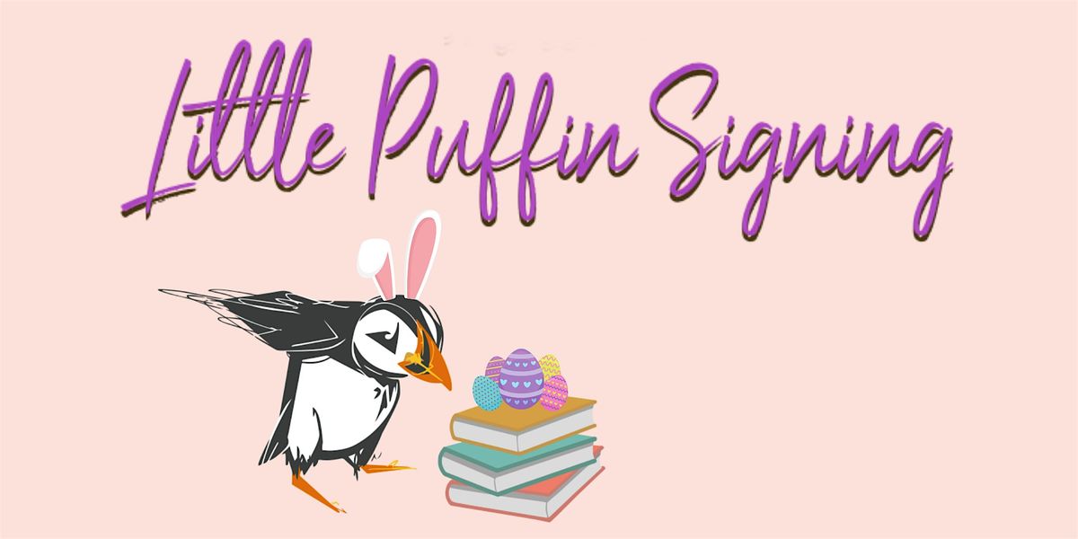Little Puffin Signing session at the Library, Guille-Allès Library, St ...