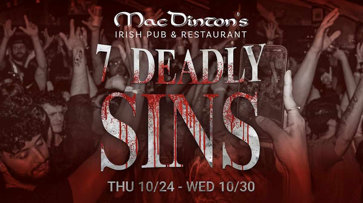 MacDintons 7 Deadly Sins: Day 6 - Alice in Wonderland!, MacDinton's ...