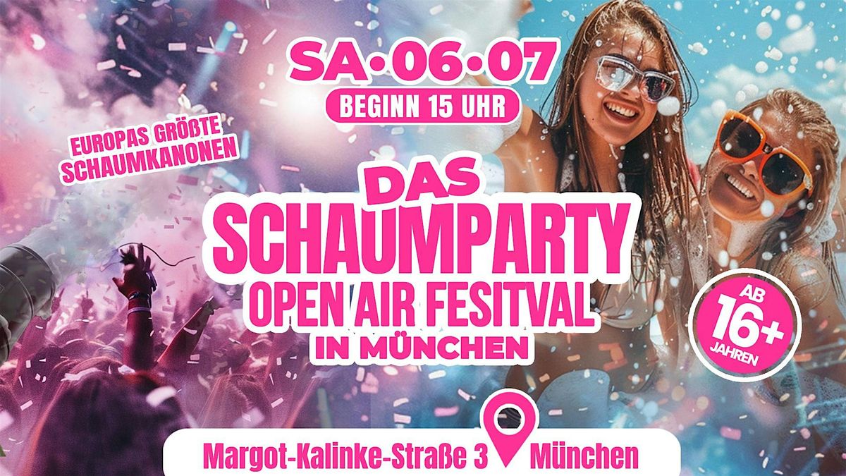 Schaumparty Open Air Festival 2024 in München, 6 July 2024 | AllEvents